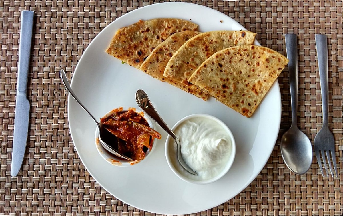 Dahi Paratha Recipe in Hindi - दही परांठा रेसिपी - Veg Recipes